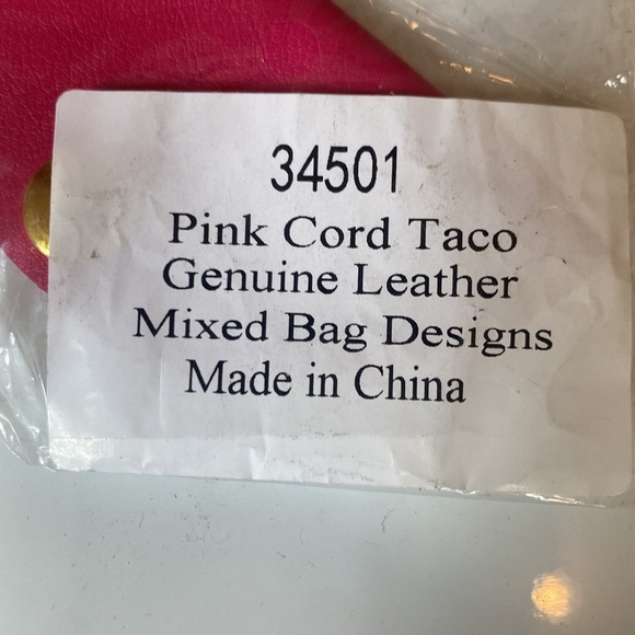 Mixed Bag Designs | Other | Mixed Bag Designs Genuine Leather Cord Taco ...